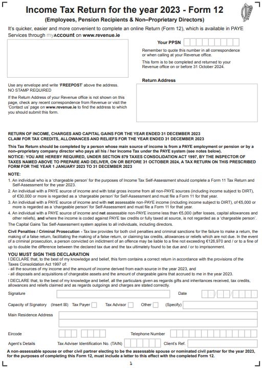 Your Bullsh*t-Free Guide to Self-Assessment Taxes in Ireland